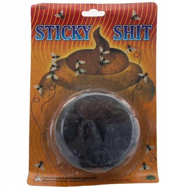 dekoracja KUPA KLEJĄCA przyczepna GADŻET gówno - 13856572162 - oficjalne archiwum Allegro