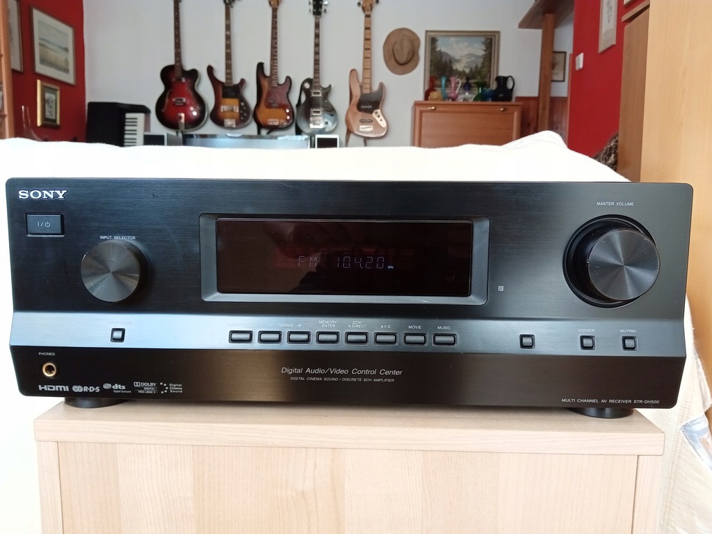 Amplituner AV Sony STR-DH500 - 12139657161 - oficjalne archiwum Allegro