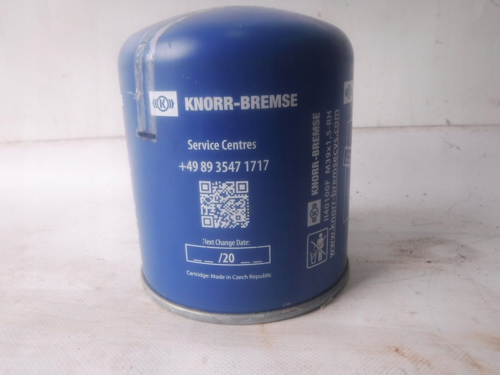 KNORR FILTR OSUSZACZA Y030652 MAN DAF VOLVO SCANIA - 10012022047 ...