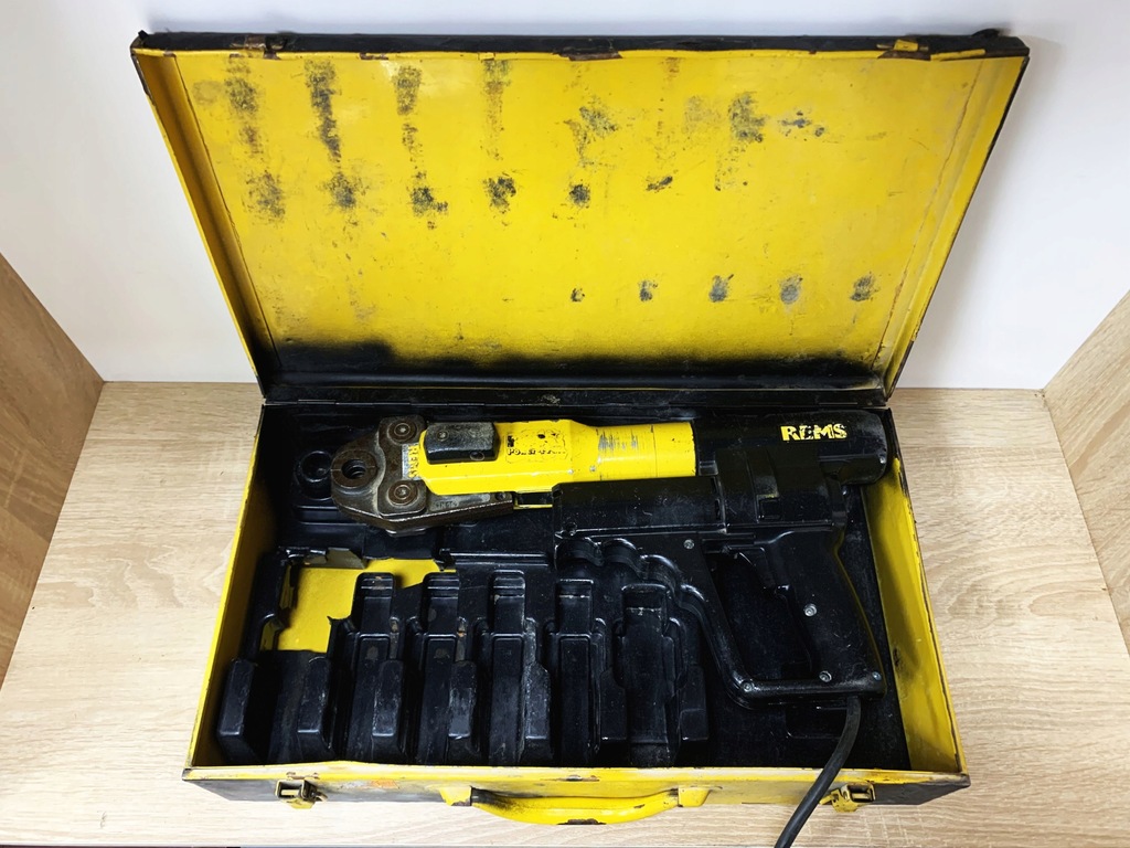 Zaciskarka REMS Power-Press (577011) + zacisk TH16 - 13930190994 ...