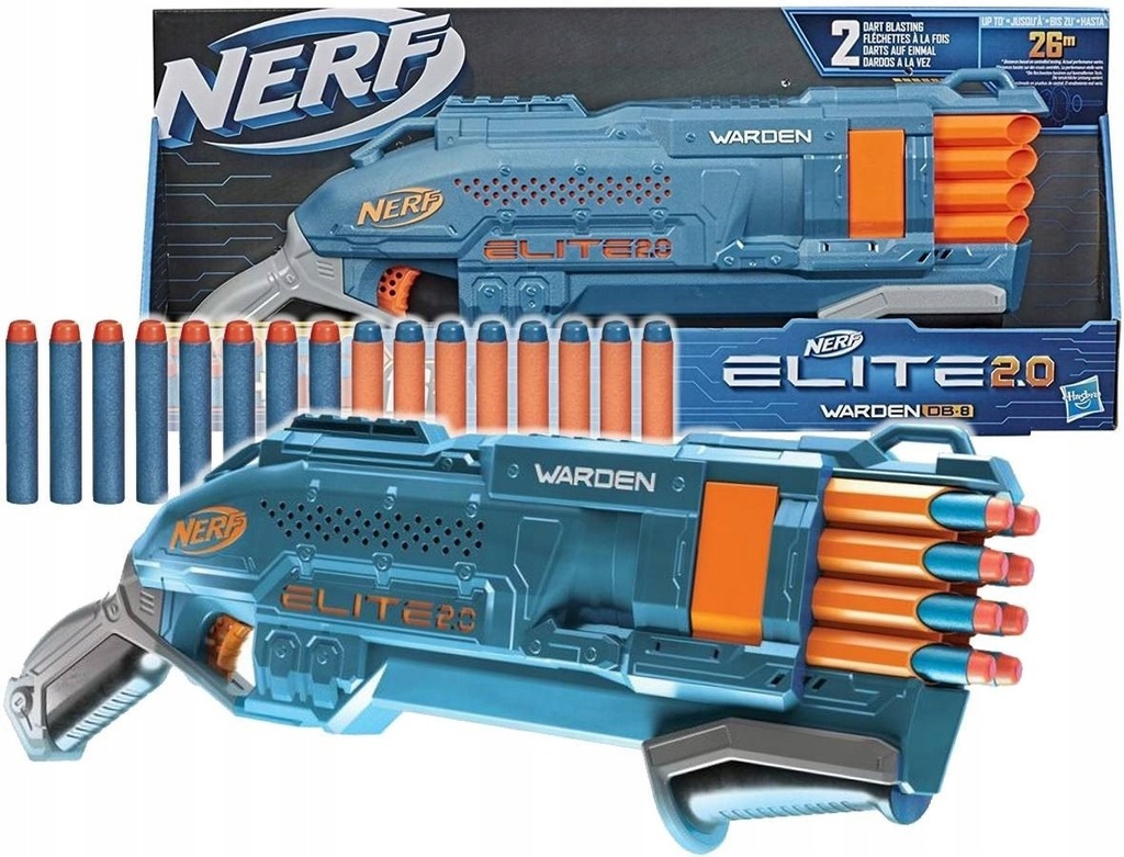 NERF Warden DB-8 Elite 2.0 E9959 HASBRO - 11420476966 - oficjalne ...