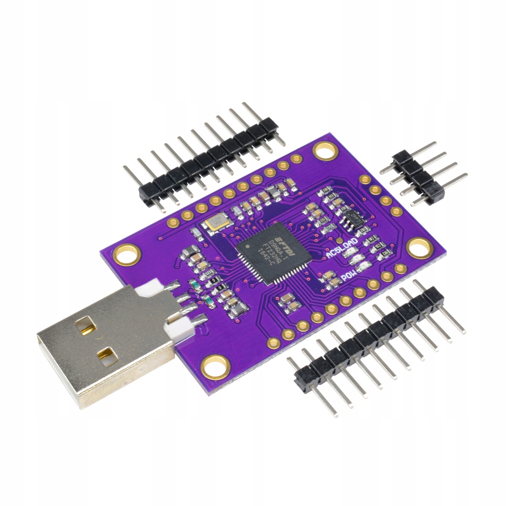 Moduł CJMCU FT232H USB do JTAG UART/ FIFO SPI/ I2C - 16979928496 ...