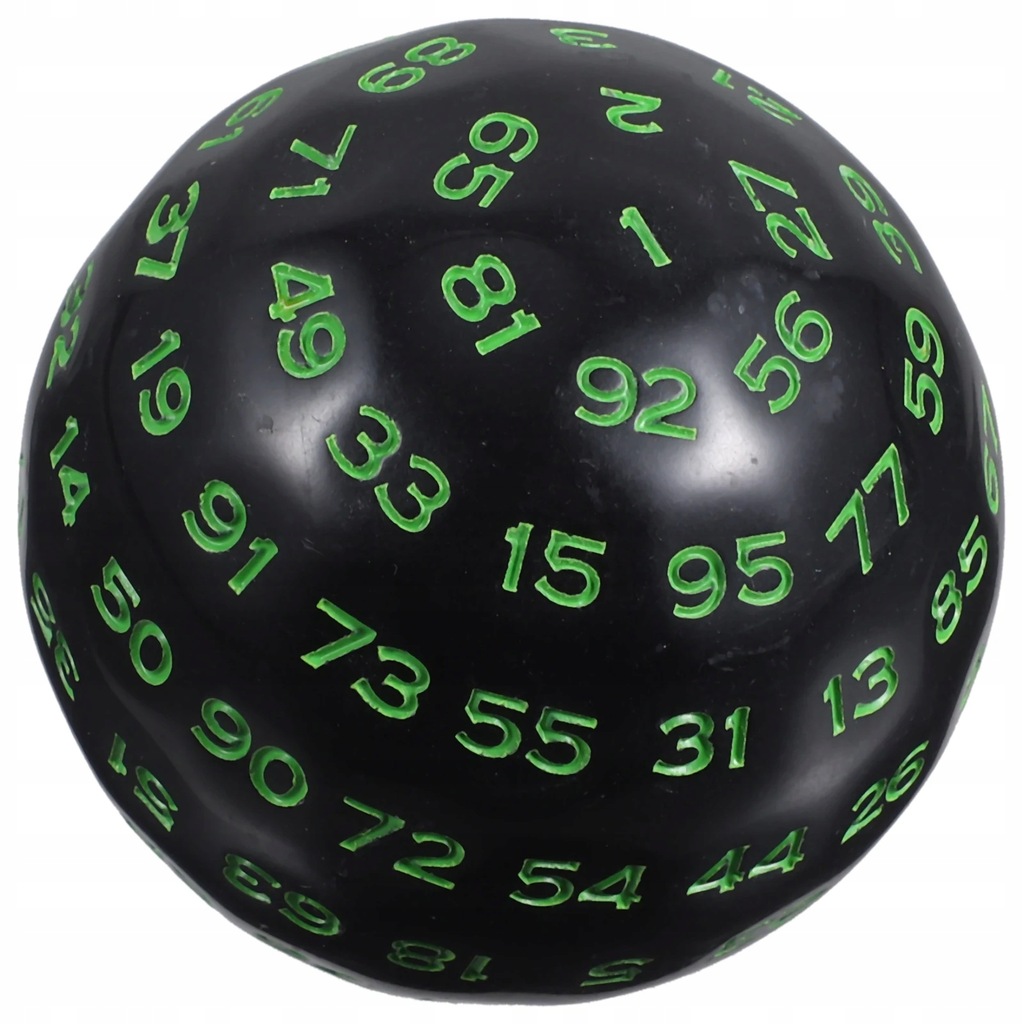 Table Game Dice Acrylic 100 Sided D100 Board - 13920615782 - oficjalne ...