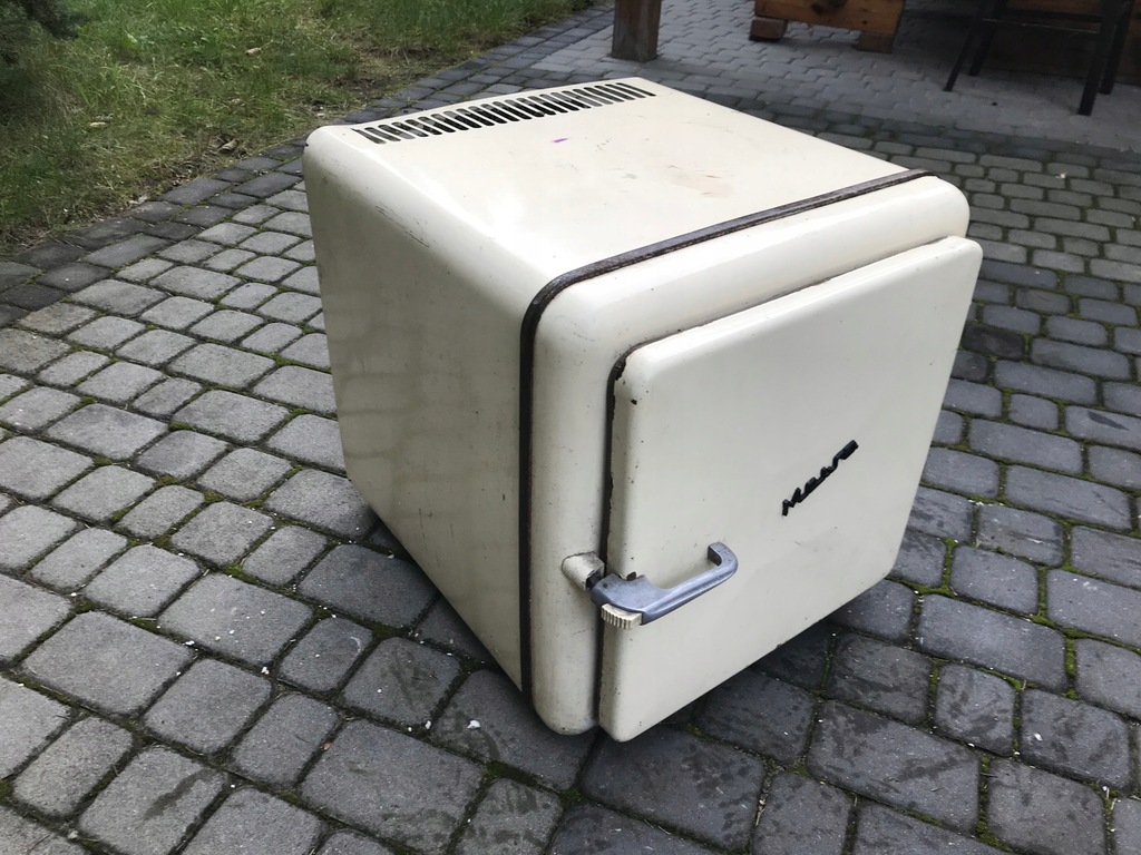Stara lodówka MEWA art-deco - 11282918880 - oficjalne archiwum Allegro