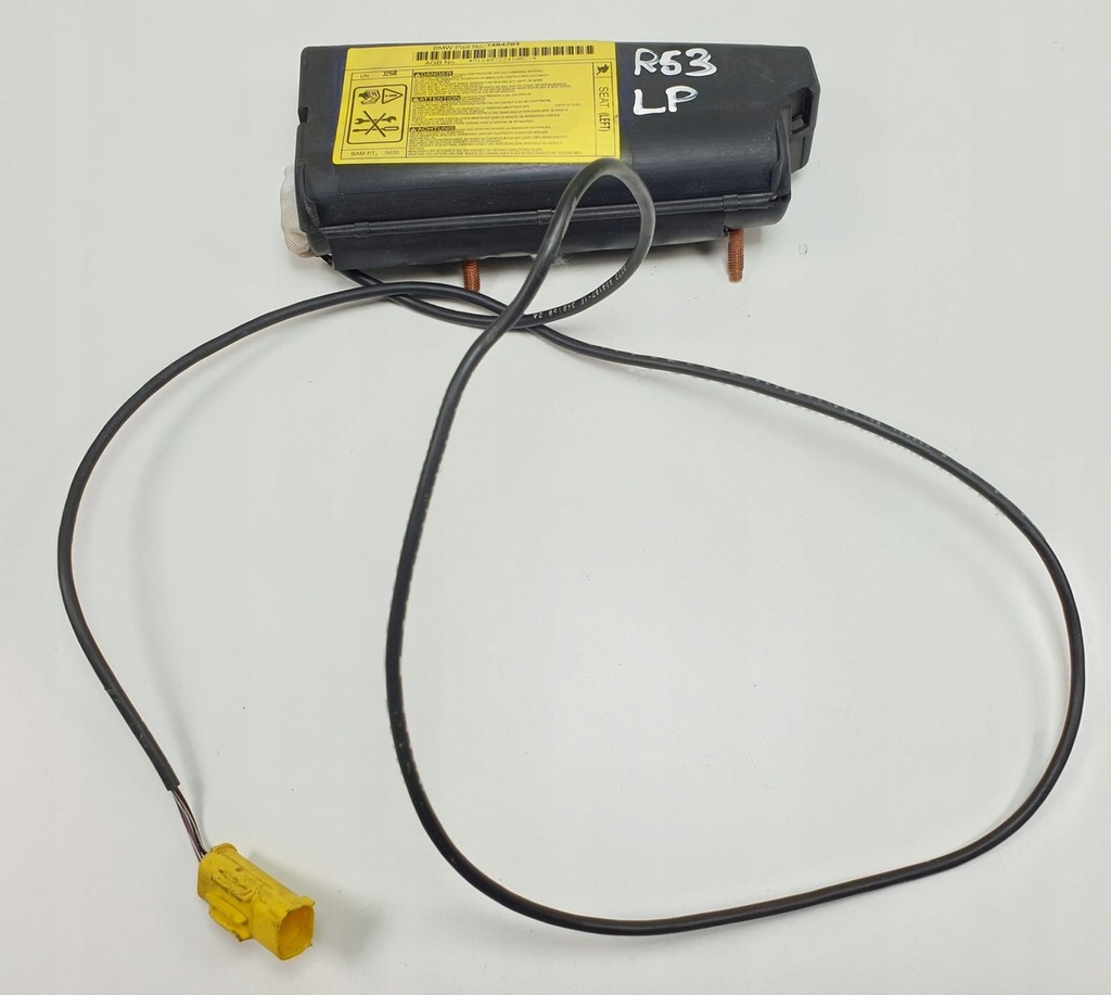 PODUSZKA AIRBAG W FOTEL LEWA MINI COOPER S R53 R50 - 12610947567 ...
