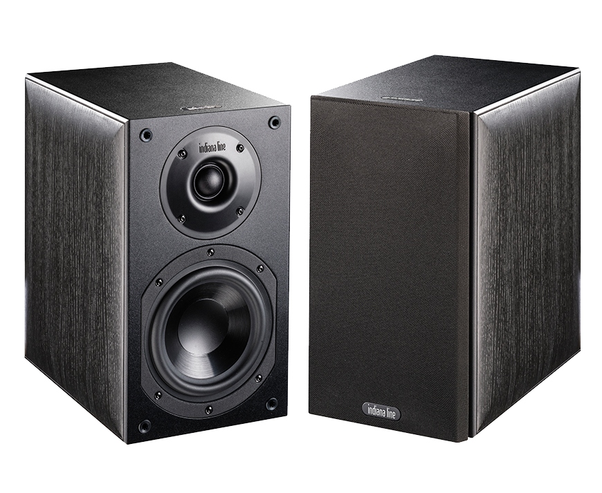 Kolumny podstawkowe Indiana Line Nota 250 - czarne - 10491642060 - oficjalne archiwum Allegro