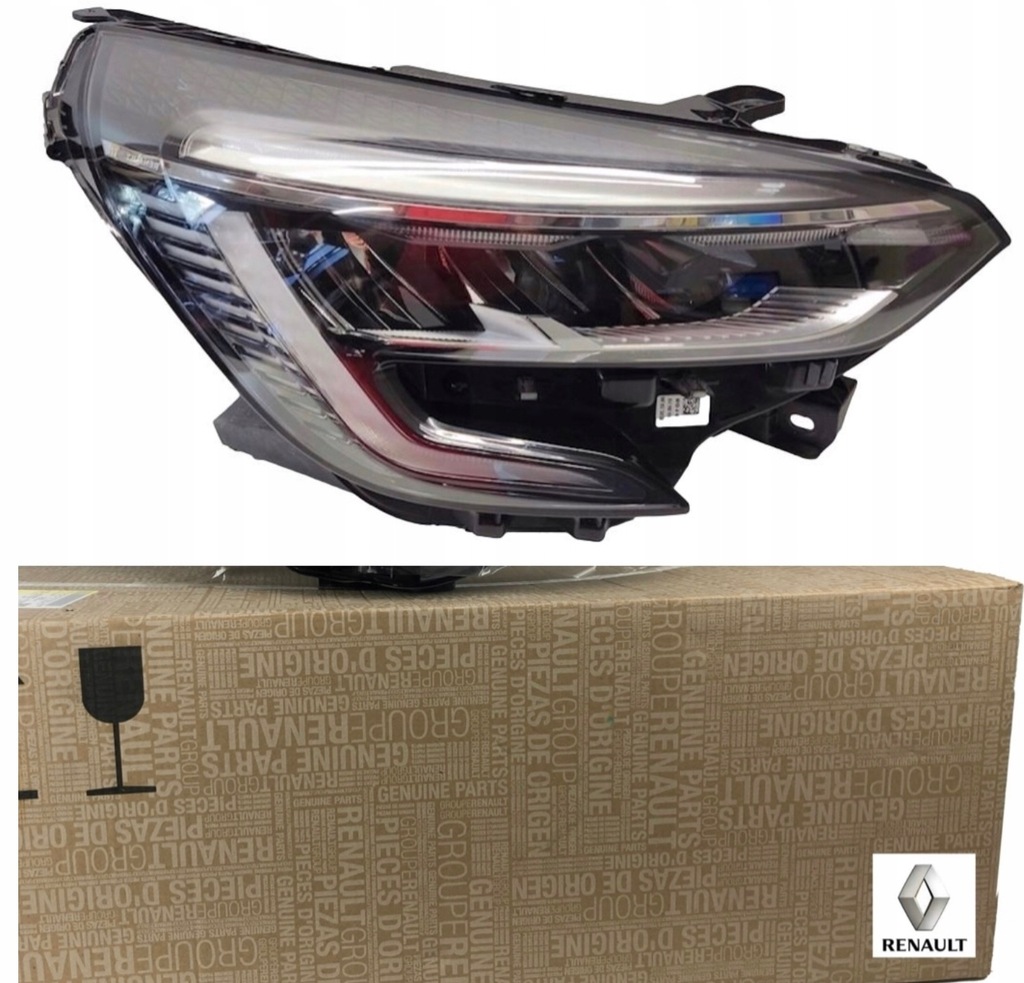 Renault Clio V 5 Full LED Pure Vision Lampa Lewa Prawa Przód Przednia ...