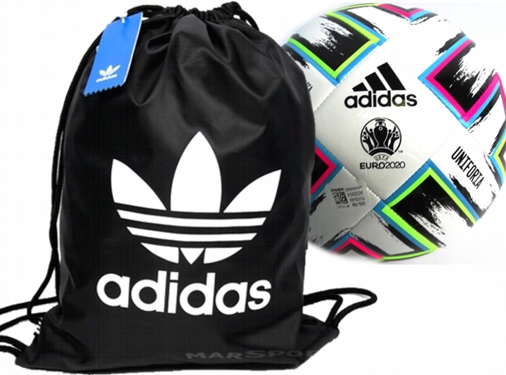 T078 ZESTAW ADIDAS-Piłka UNIFORIA EURO2020 i WOREK - 8758608508 ...
