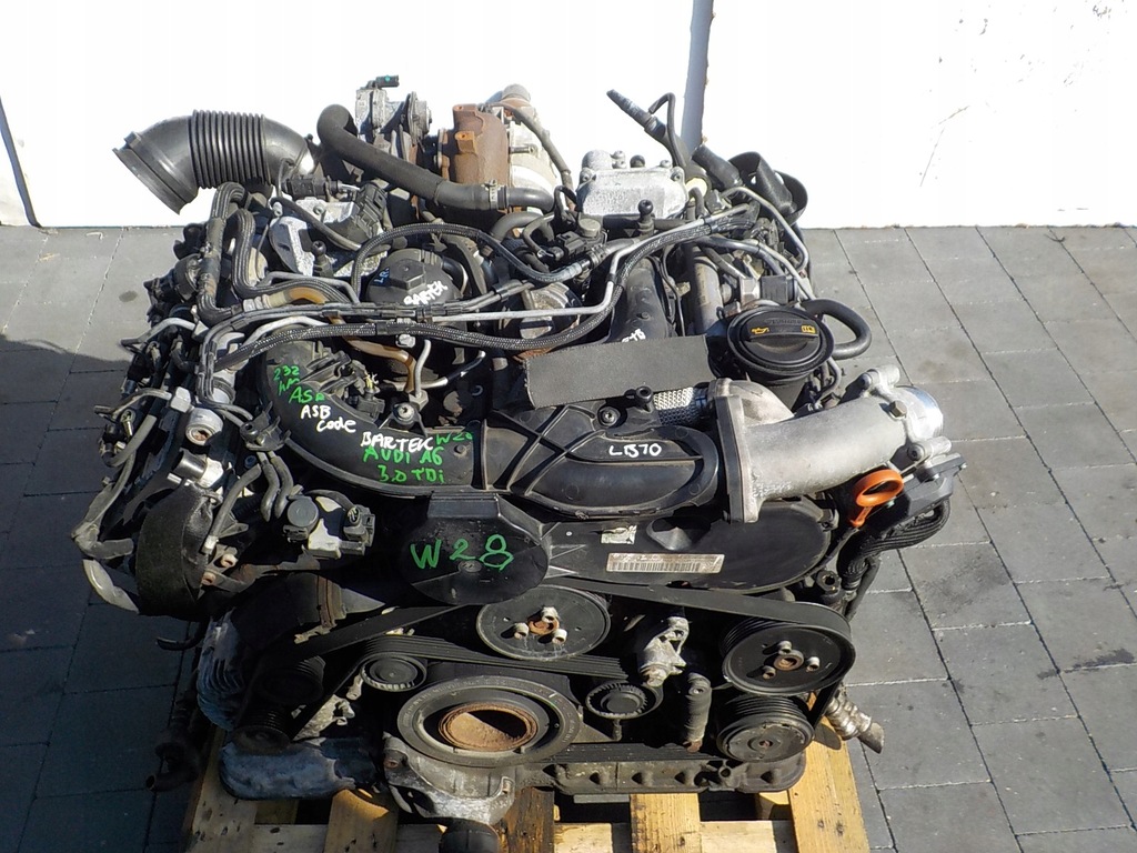 AUDI A6 C6 3.0 TDI 232KM SILNIK ASB KOMPLETNY - 14220418274 - oficjalne ...