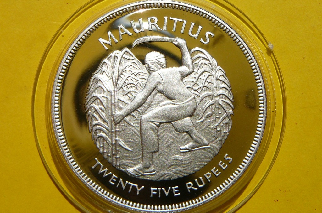 25 RUPII MAURITIUS KRÓLOWA ELŻBIETA II INTRONIZACJ - 13686572753 ...