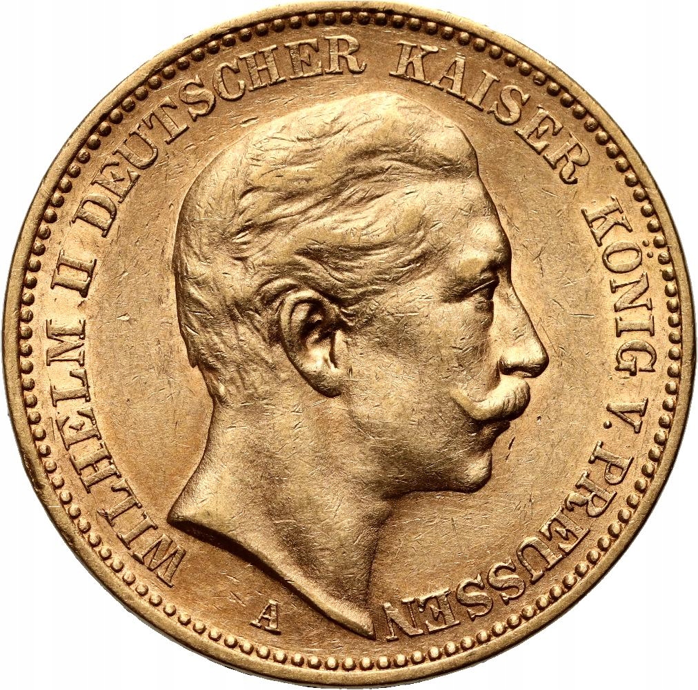 9. Niemcy, Prusy, Wilhelm II, 20 marek 1904 A - 13952456797 - oficjalne archiwum Allegro
