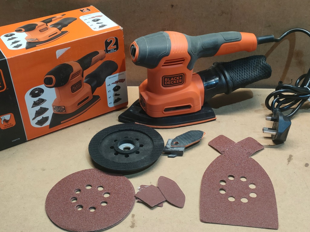 Black Decker Szlifierka wielofunkcyjna oscylacyjna - 12983766234 ...