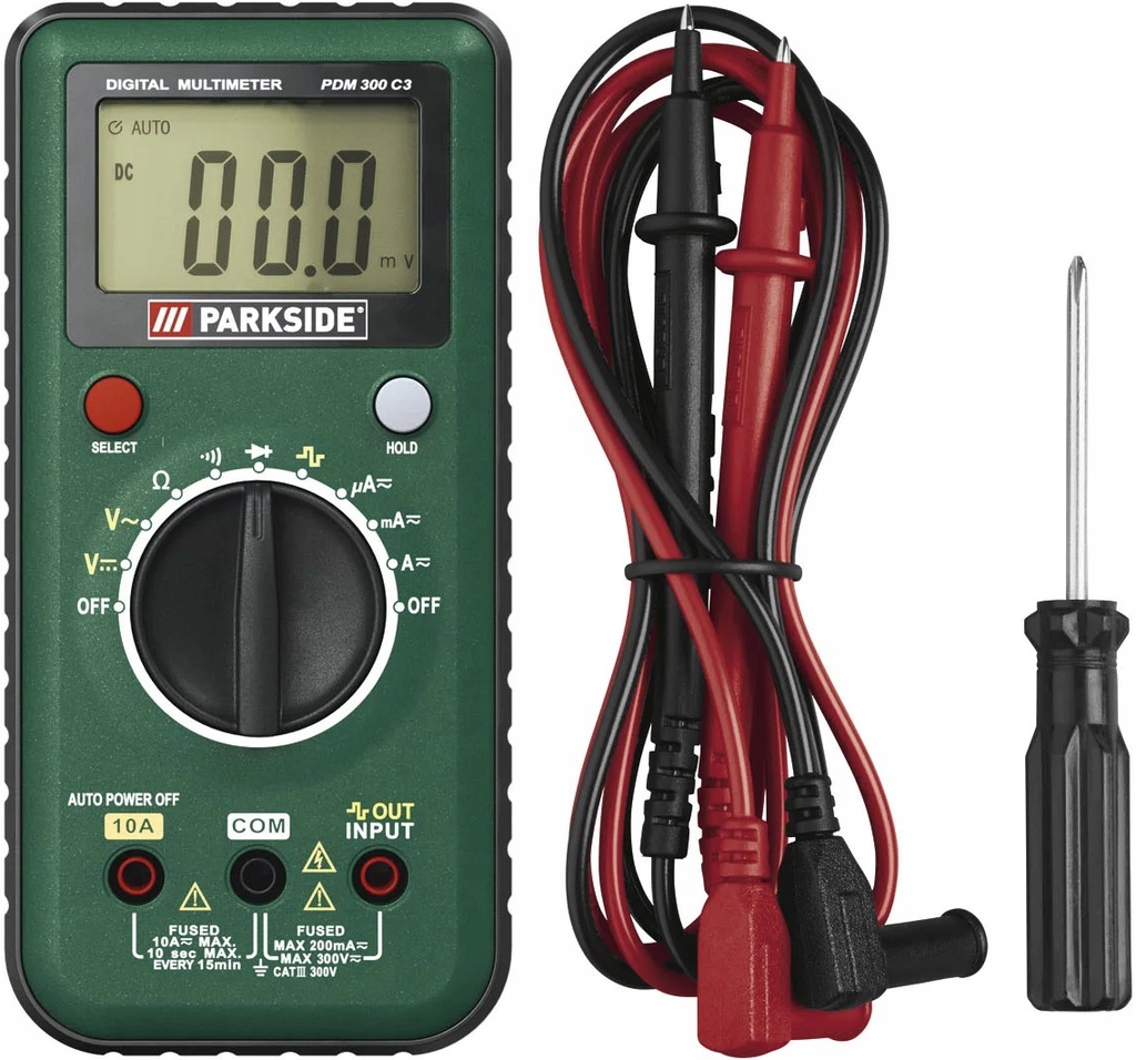 Parkside miernik cyfrowy Pdm 300 C3 Nowość ! Promocja ! - 15183600037 - oficjalne archiwum Allegro