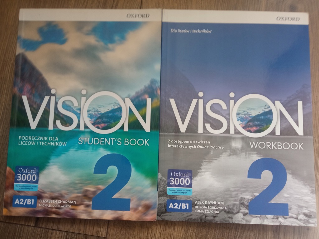 Vision 2 Student's book A2/B1, Workbook A2/B1 - 12591574833 - oficjalne ...