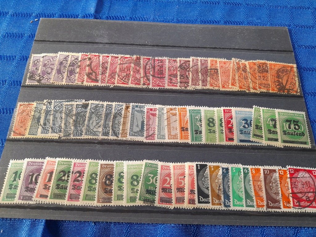 NR 1. REICH. CENNY ZBIÓR ZNACZKÓW NA TABLICZCE OCHRONNEJ - 15222074924 ...