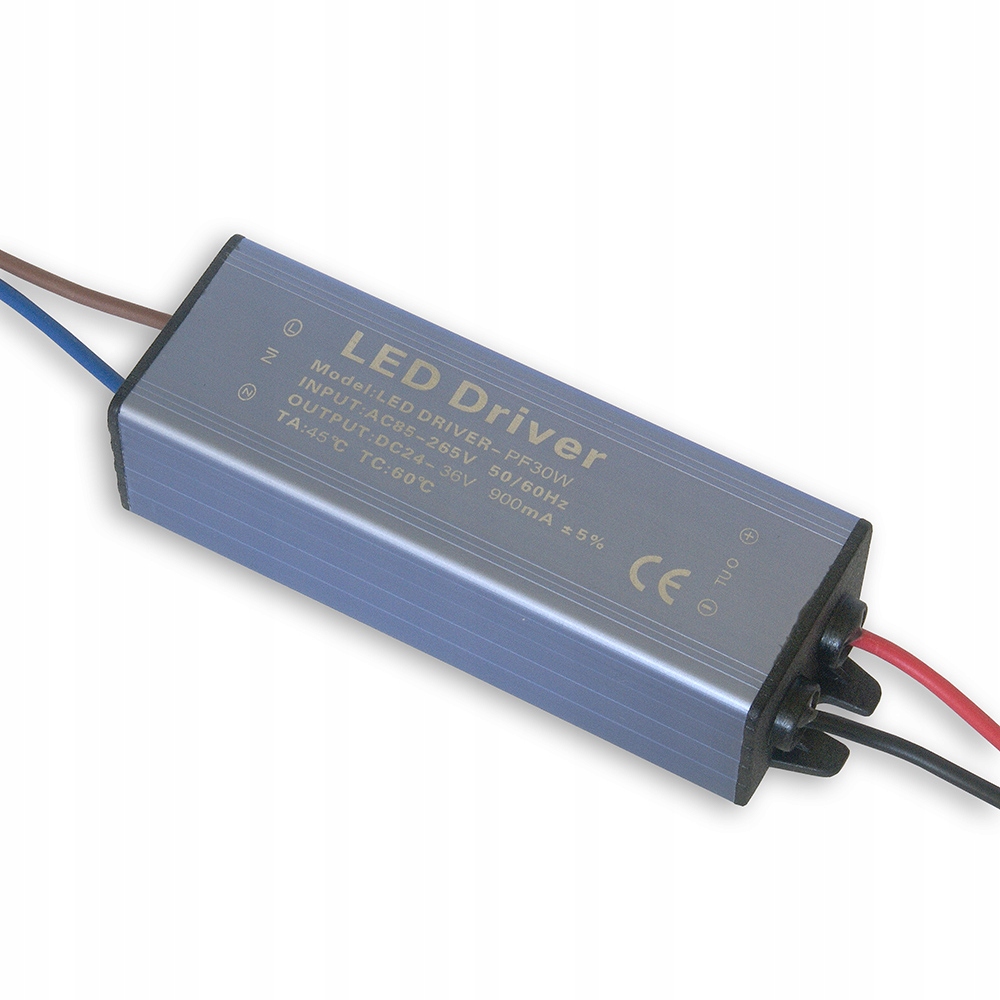 Zasilacz LED DRIVER 30W 230V/25-36V-900mA - 9711485811 - oficjalne ...