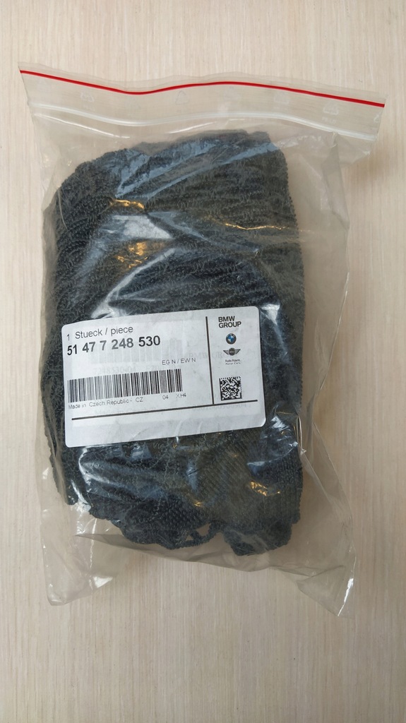 Siatka podłogi bagażnika BMW F20 F30 51477248530 - 9348031381 ...