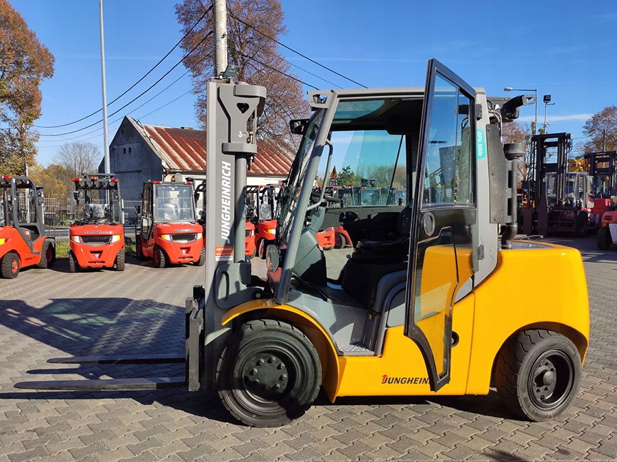 wózek widłowy Jungheinrich DFG 550s 5 ton diesel - 12827244864 - oficjalne archiwum Allegro