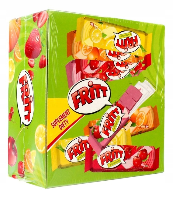 Fritt Labovital Witaminowa guma rozpuszczalna 1op - 12911678435 ...