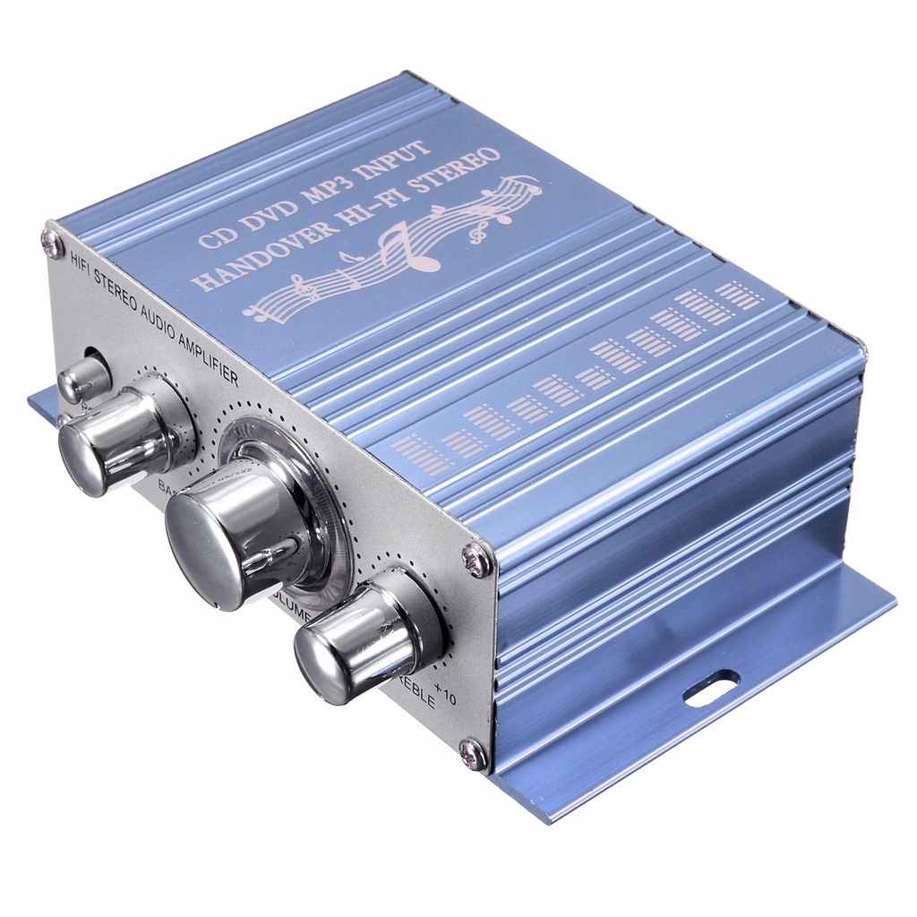 Wzmacniacz mini wzmacniacza stereo niebieski - 11345969853 - oficjalne archiwum Allegro