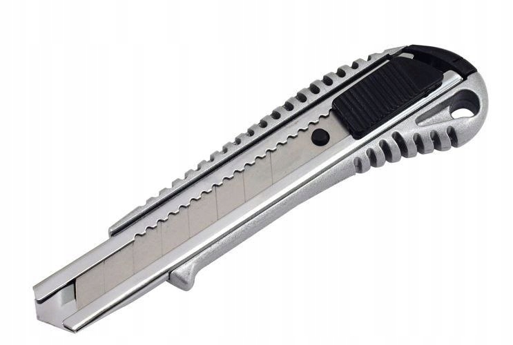 NÓŻ NOŻYK ŁAMANY TAPETOWY DO TAPET WYSUWANY 18mm - 11226933612 ...