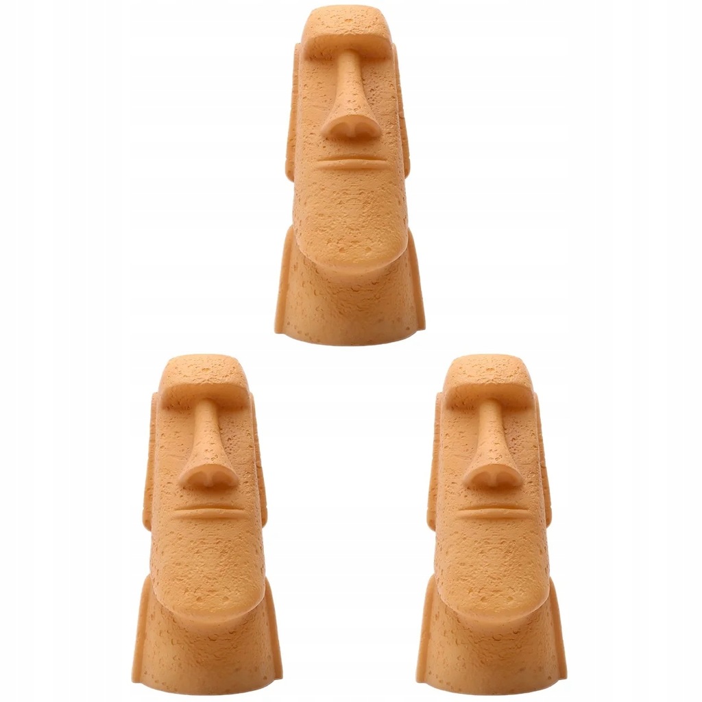 Desk Topper Moai Head Statue Resin Desktop Decor - 13583698809 ...