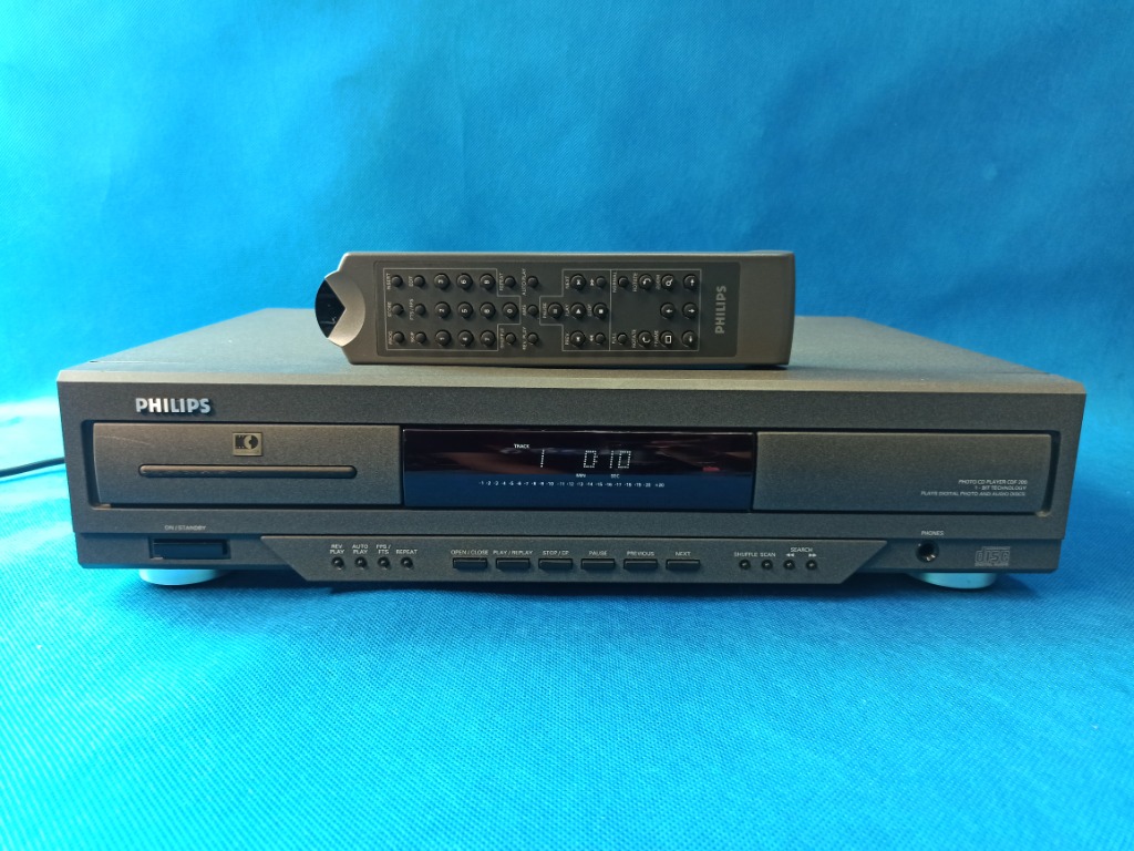 Vintage Odtwarzacz CD-PHOTO Philips CDF-200 /Pilot - 13017950824 ...