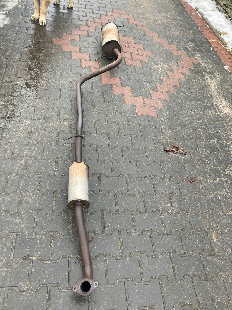 Tłumik wydech 1.0 D3C5A Ford Fiesta MK7 lift - 12429929650 - oficjalne archiwum Allegro