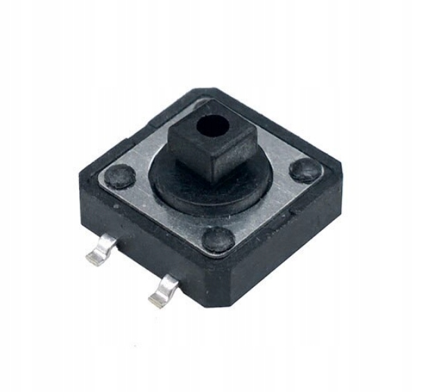 Przycisk Tact switch 12x12x7.3 4piny THT Arduino - 8431430146 ...
