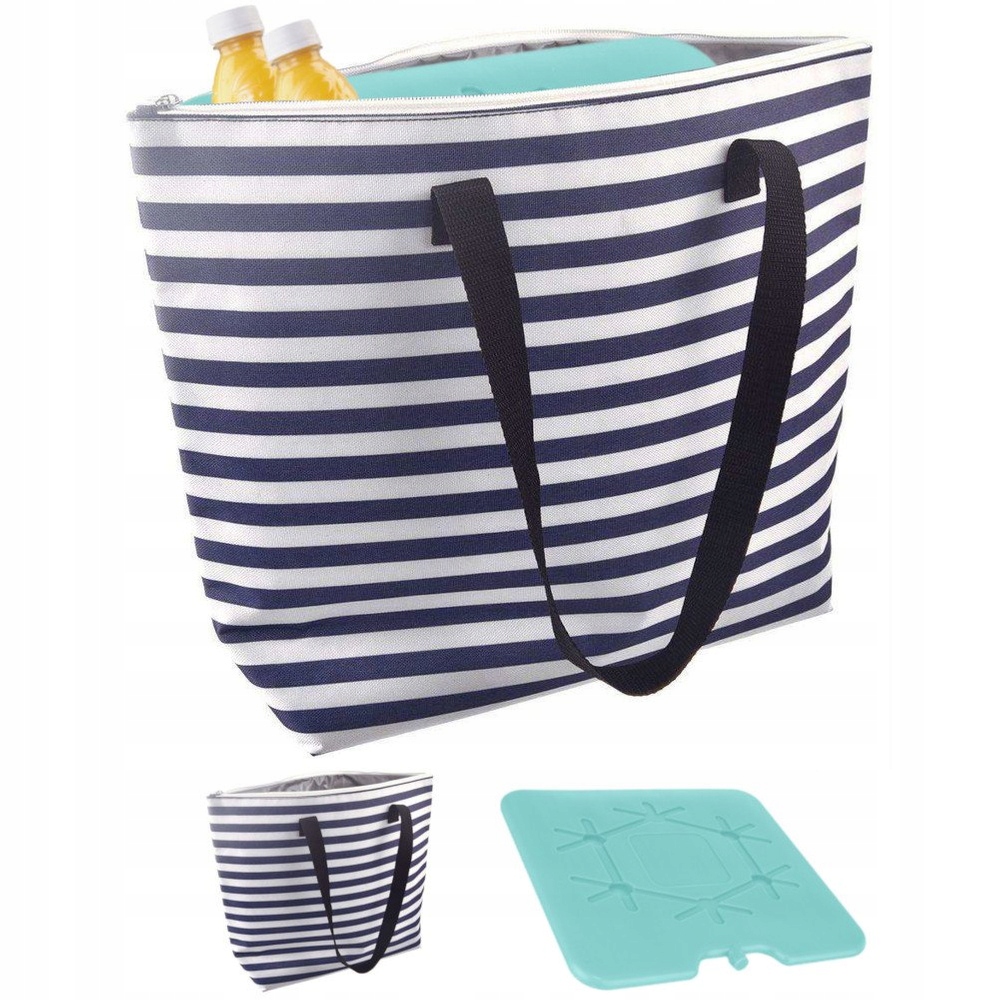 Torba TERMICZNA termoizolacyjna plażowa turystyczna 11,5L + wkład ...