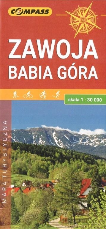 MAPA TURYSTYCZNA - ZAWOJA, BABIA GÓRA 1:30 000 - 9054419860 - oficjalne ...