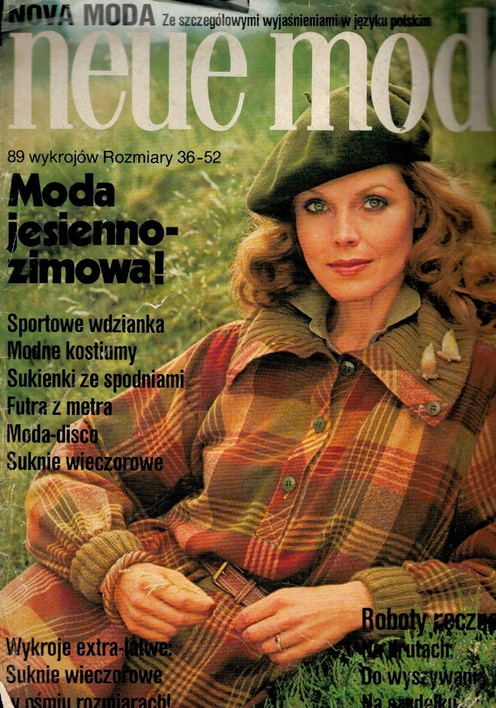 Neue mode Burda 10/1978 wykroje - 12142713810 - oficjalne archiwum Allegro