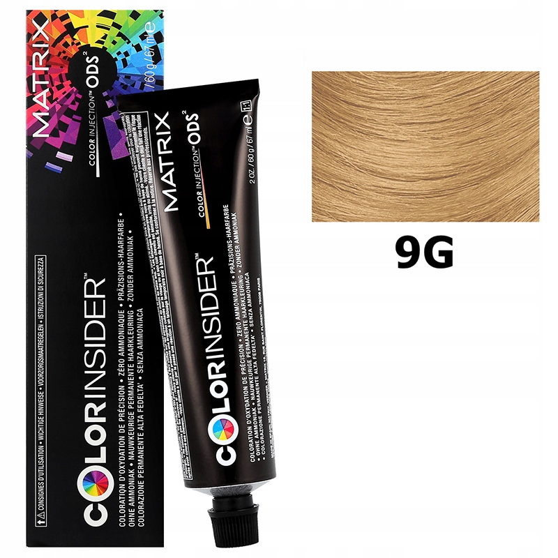MATRIX COLORINSIDER FARBA DO WŁOSÓW BEZ AMONIAKU 9G 67ML - 12682911242 ...