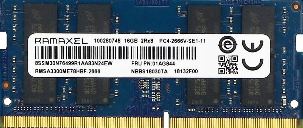 RAMAXEL 16GB PC4-2666V-SE1-11 RMSA3300ME78HBF-2666 - 13090955283 ...