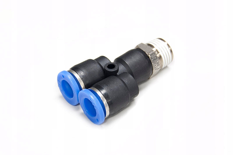 Trójnik złącze wtykowe Y GZ BSPT 1/8" - 10mm - 11445921214 - oficjalne archiwum Allegro