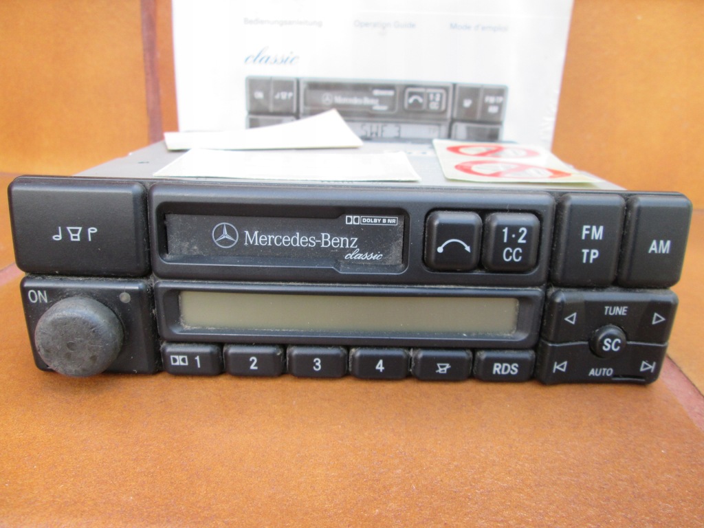 Radio Becker Mercedes W124 W202 W140 R129 W126 190 - 8277479077 ...