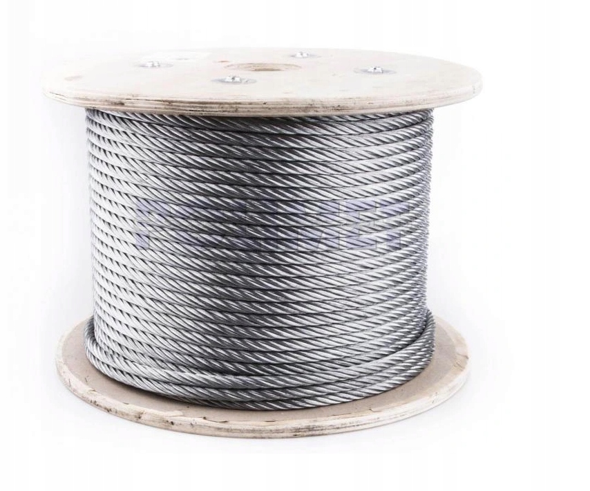 Linka lina stalowa fi: 8mm - 11236724773 - oficjalne archiwum Allegro