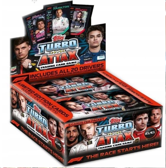 F1 Turbo Attax TCG Saszetki z Kartami 6 kart - 11047982191 - oficjalne ...