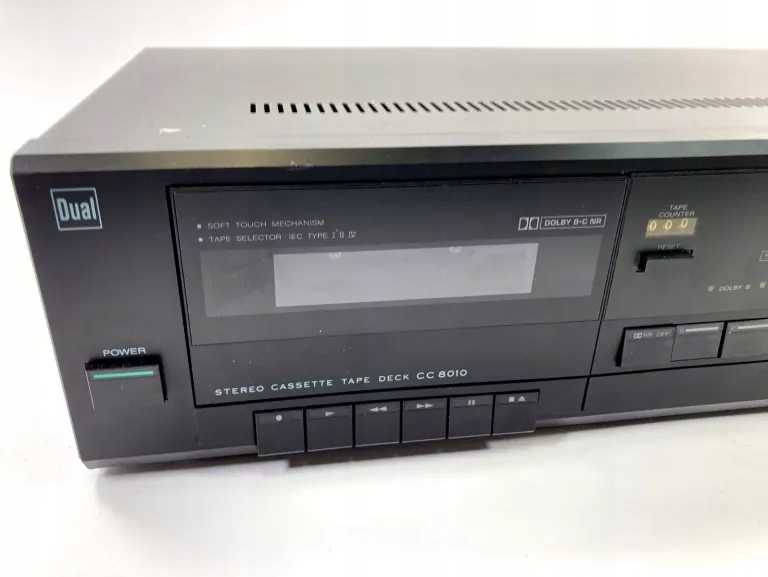 MAGNETOFON KASETOWY DUAL CC 8010 CZARNY - 12786543192 - oficjalne ...