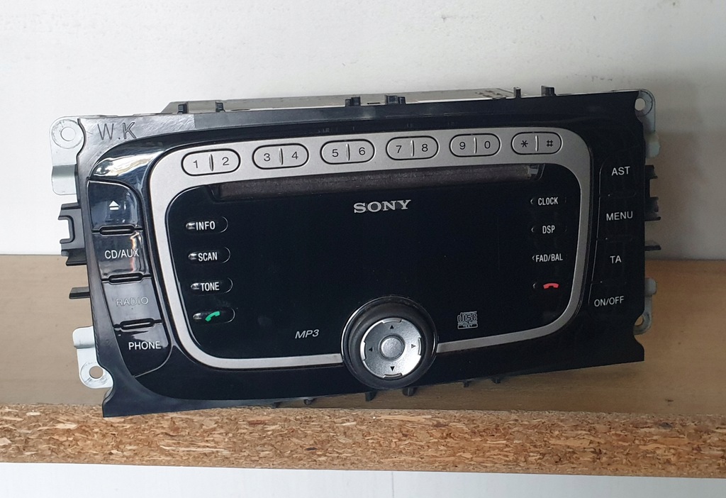 RADIO FORD MONDEO SONY AUDIOPHILE CD345 - 12824701702 - oficjalne archiwum Allegro