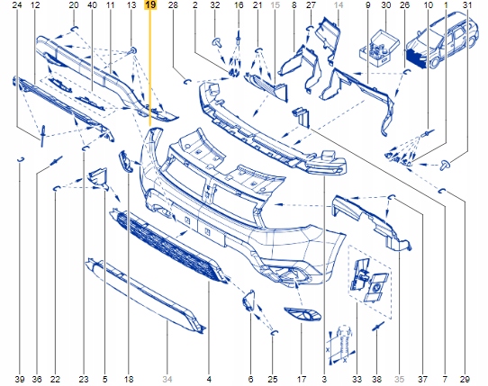 ZDERZAK PRZÓD PRZEDNI DACIA DUSTER II 18- - 13183426482 - oficjalne ...