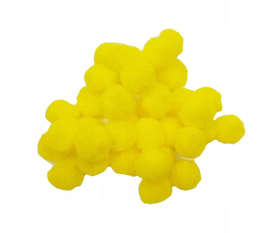 POMPONY POMPONIKI KREATYWNE 500SZT 2CM 97G - 7879826813 - oficjalne ...