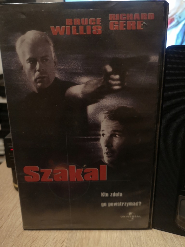 SZAKAL kaseta vhs - 13247669944 - oficjalne archiwum Allegro