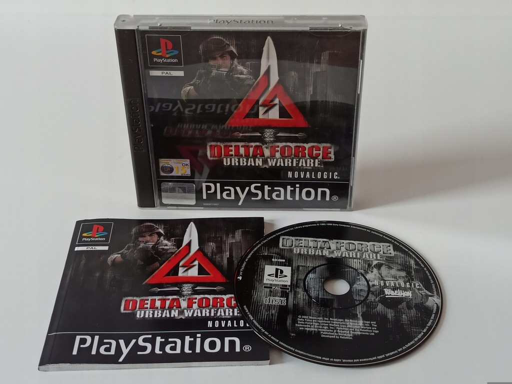 DELTA FORCE URBAN WARFARE psx ps1 bcm od 1zł - 12993359071 - oficjalne ...