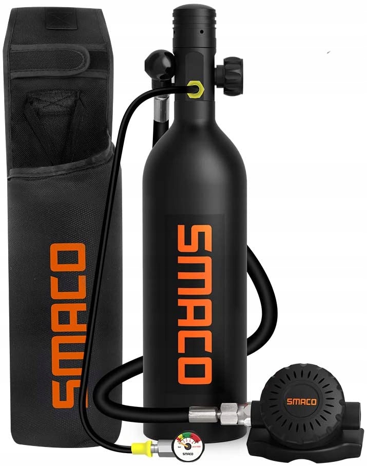 ZESTAW BUTLA DO NURKOWANIA 1L+ZAWORY+TORBA S400 - 11451875483 ...