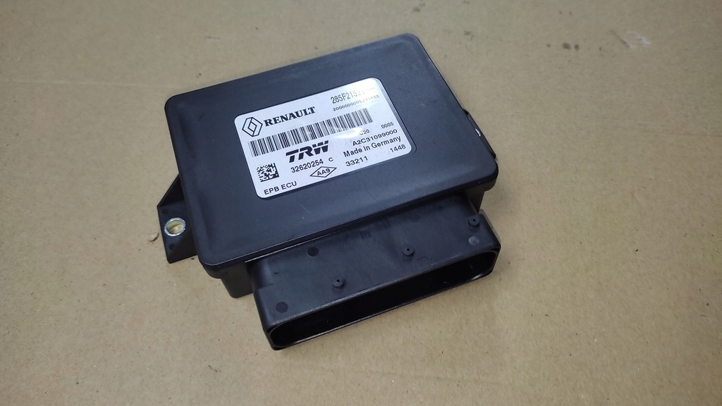 SCENIC III MODUŁ HAMULCA RĘCZNEGO 285F21523R - 11854006299 - oficjalne archiwum Allegro