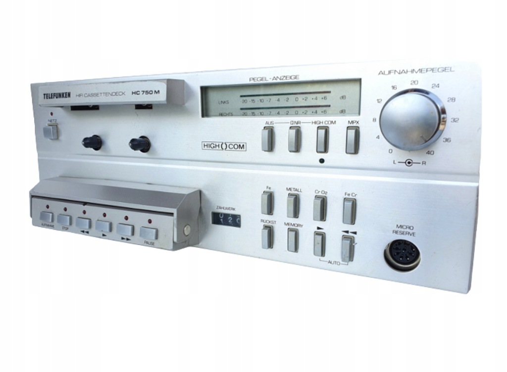 Telefunken HC 750 M HC750M magnetofon deck - 13114335239 - oficjalne ...
