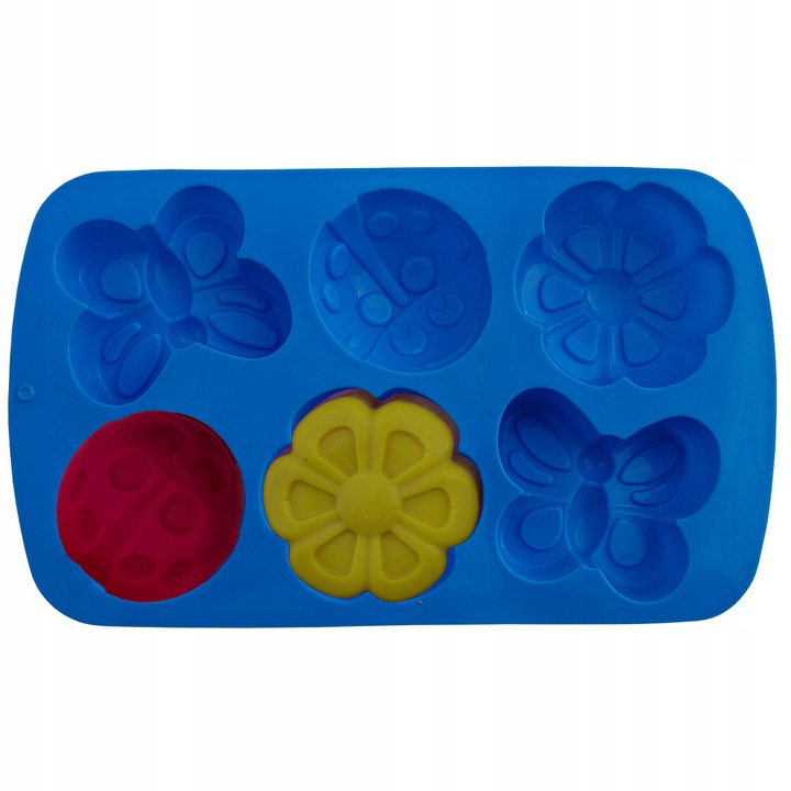 Forma Silikonowa 6x Mydełko Motyl Biedronka MF-086 - 12548205662 ...