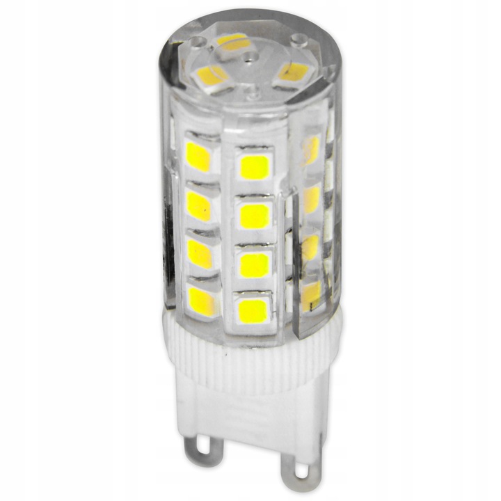 Żarówka LED G9 SMD 2835 5W 230V 500lm do żyrandoli - 11253323455 - oficjalne archiwum Allegro