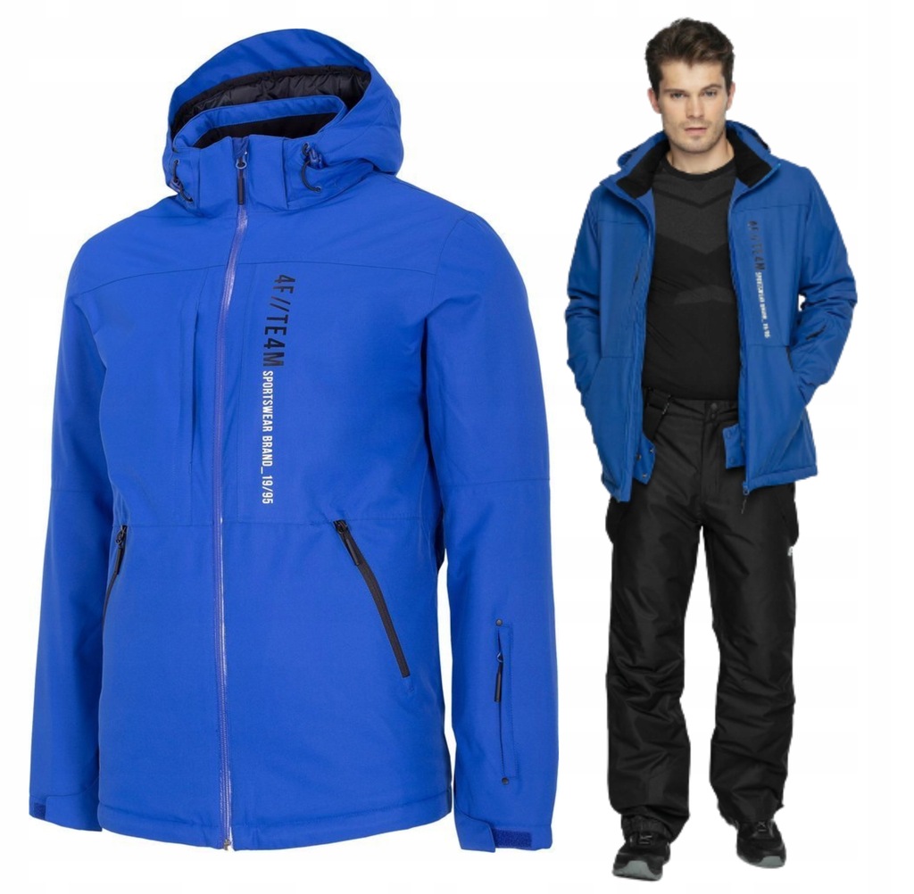 MĘSKA KURTKA NARCIARSKA 4F ZIMOWA NeoDry 8 000 M - 11770042899 ...